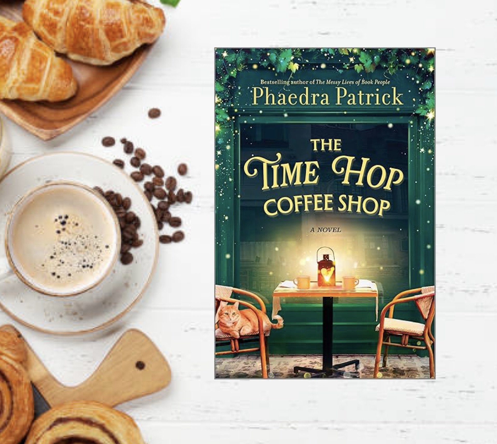 The Time Hop Coffee Shop by Phaedra Patrick #bookreview @harlequinbooks ...